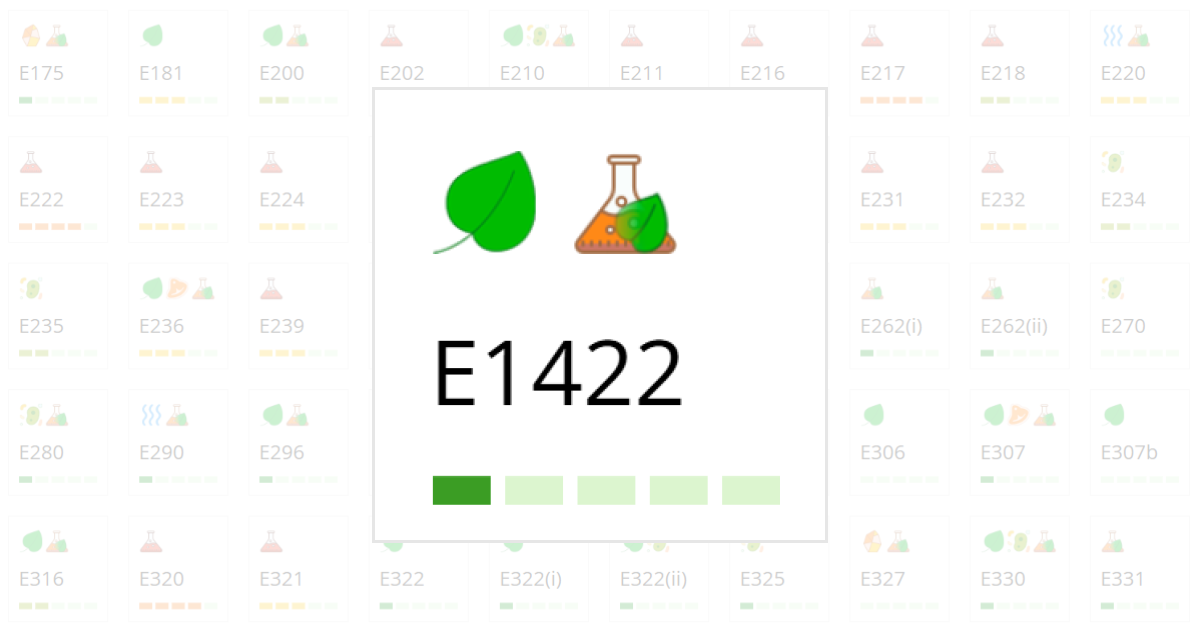 E1422 – Acetylated distarch adipate | proE.info