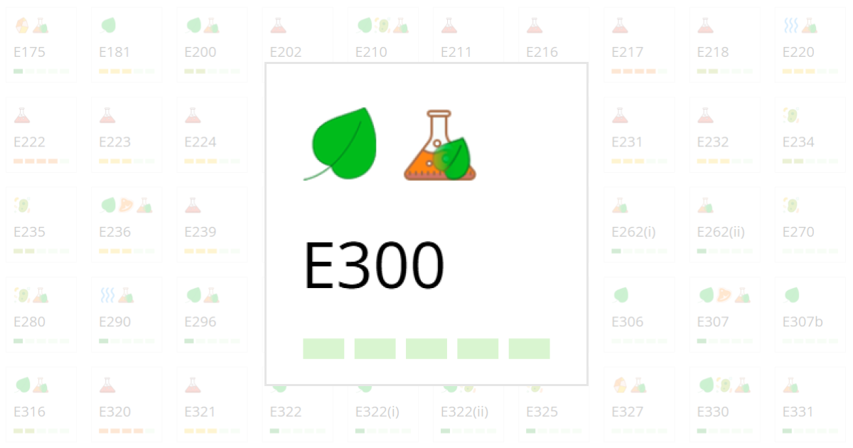 E300 – Ascorbic acid, L- | proE.info