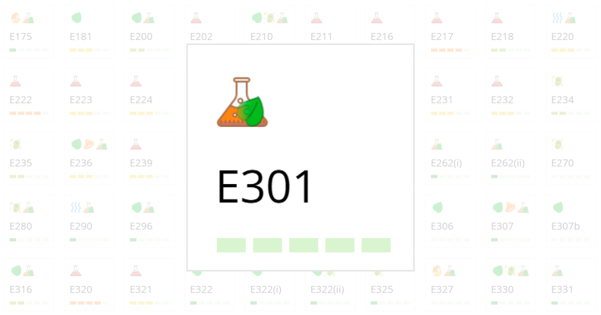 E301 – Sodium ascorbate | proE.info