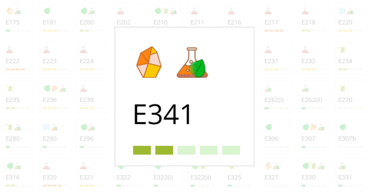 E341 – Calcium phosphates | proE.info