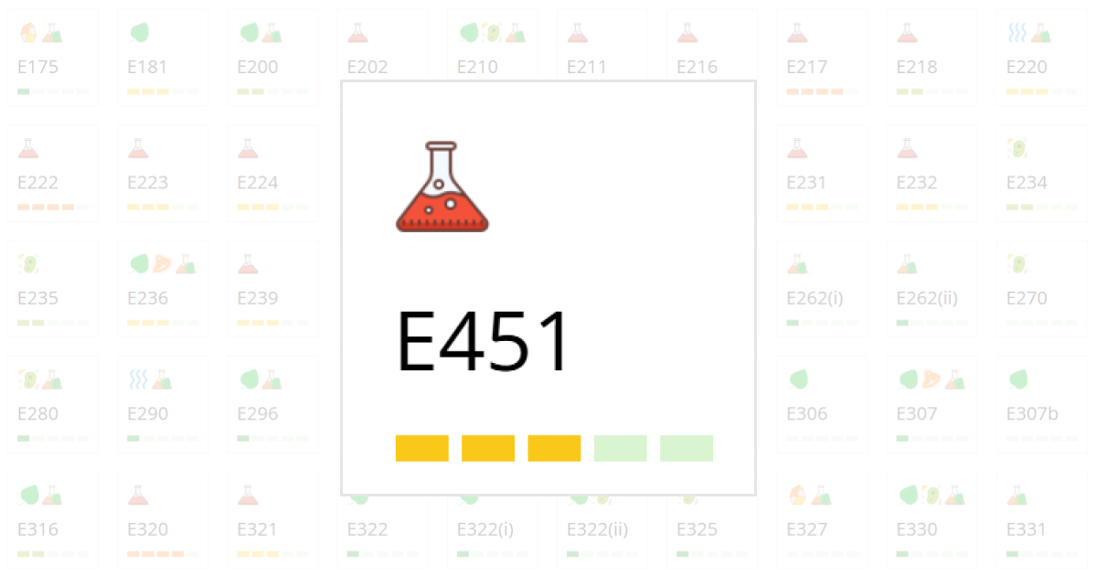 E451 – Triphosphates | proE.info